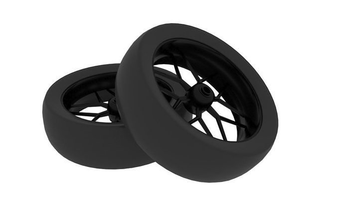 Motorcycle Wheel and Rim free 3D model | CGTrader