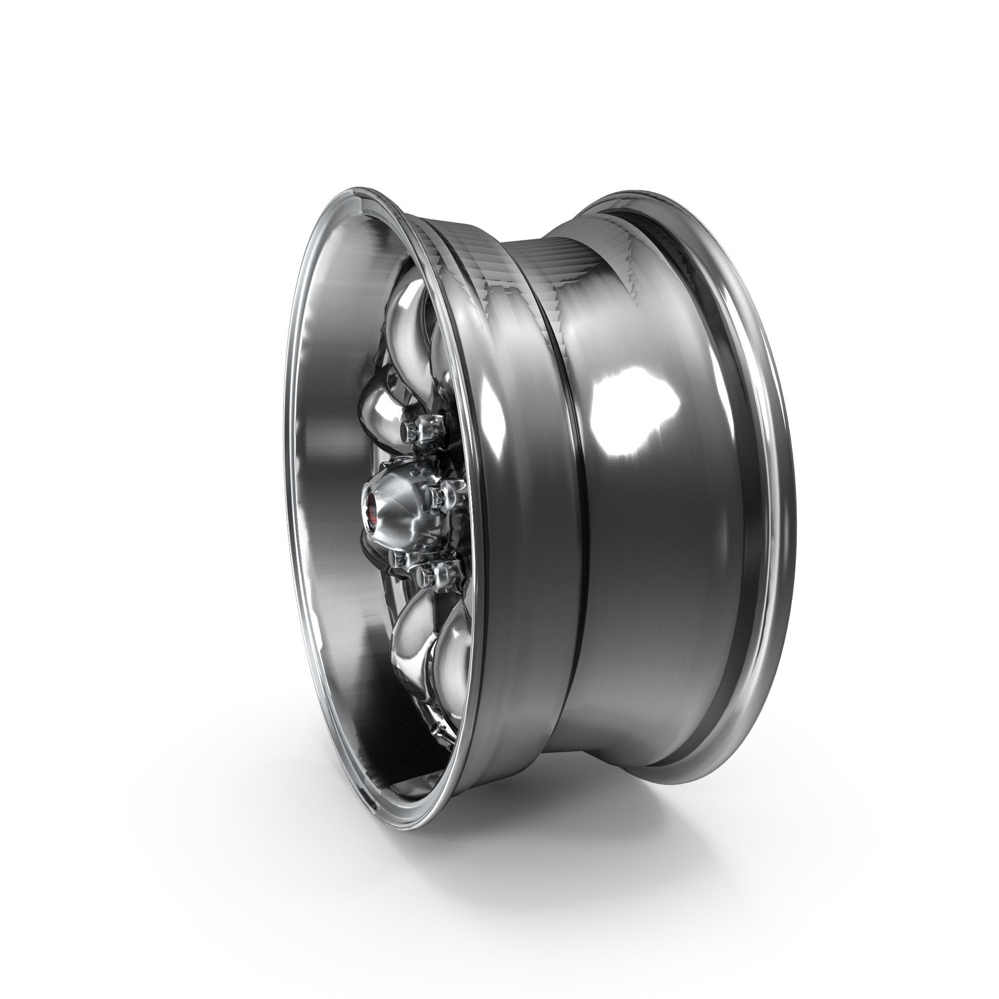 Legendary Wheel Co Minilite LW80 Silver 3D model | CGTrader