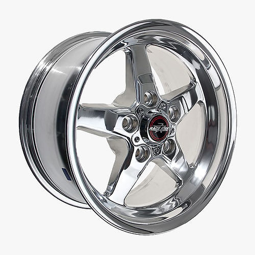 Race Star Industries Wheel Drag Star Polished 3D model | CGTrader