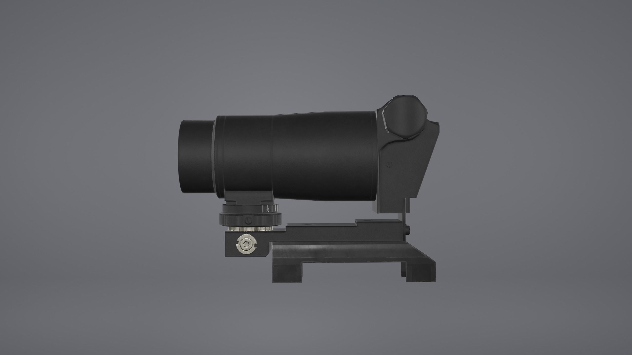3D model PK-AS Russian Optic VR / AR / low-poly | CGTrader