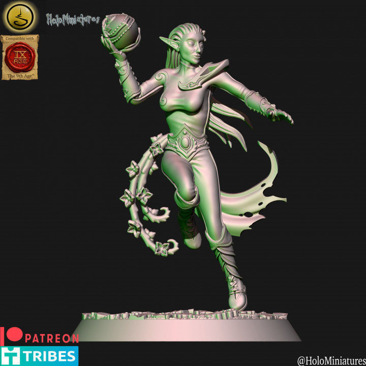 wood elves fantasy football team 3D model 3D printable | CGTrader