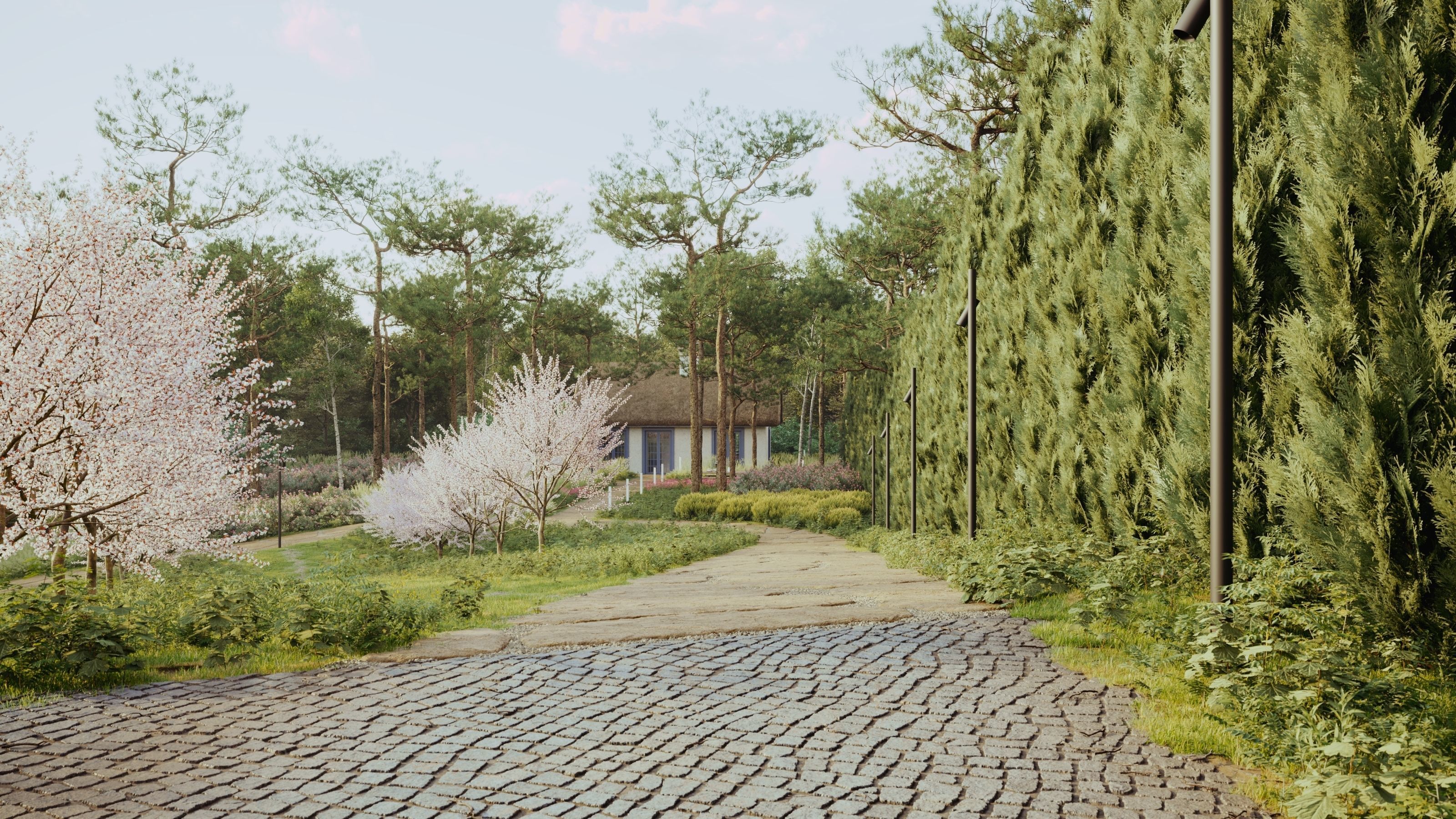 Exterior scene 3D model | CGTrader