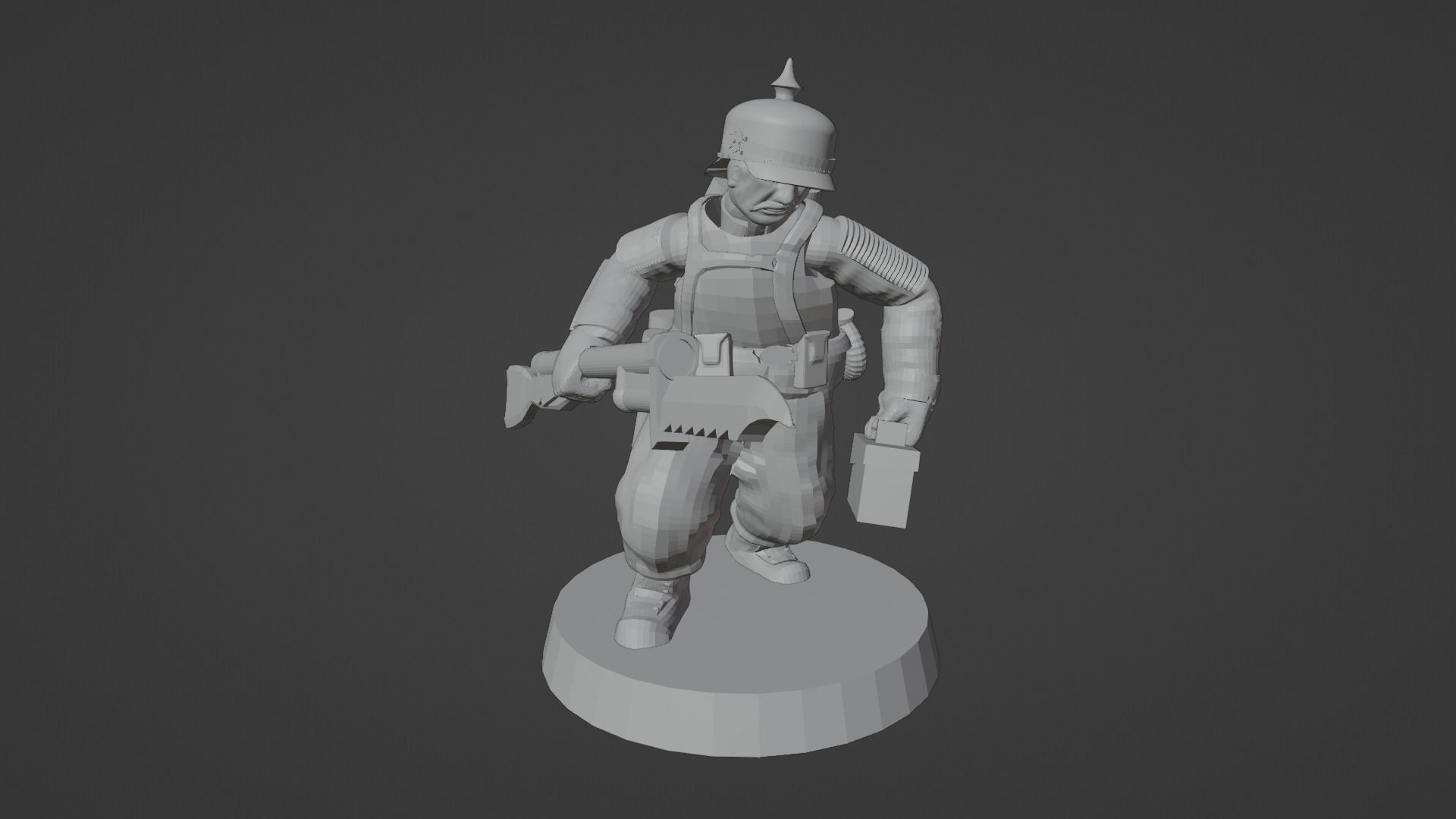 Prussian Space Grenadier Infantry Squad 3D model 3D printable | CGTrader
