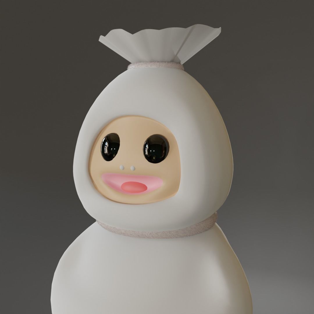 POCONG Local Indonesian Ghost 3D model | CGTrader