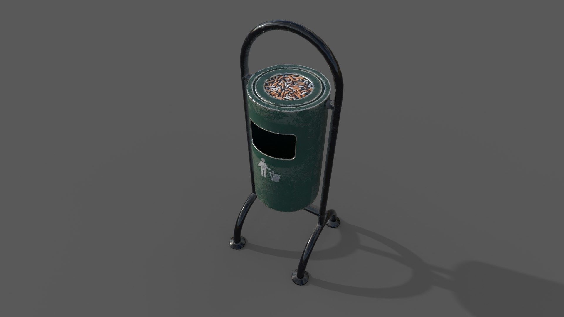 3D model Bin Trash Box Rubbish Bin 3D model VR / AR / low-poly | CGTrader