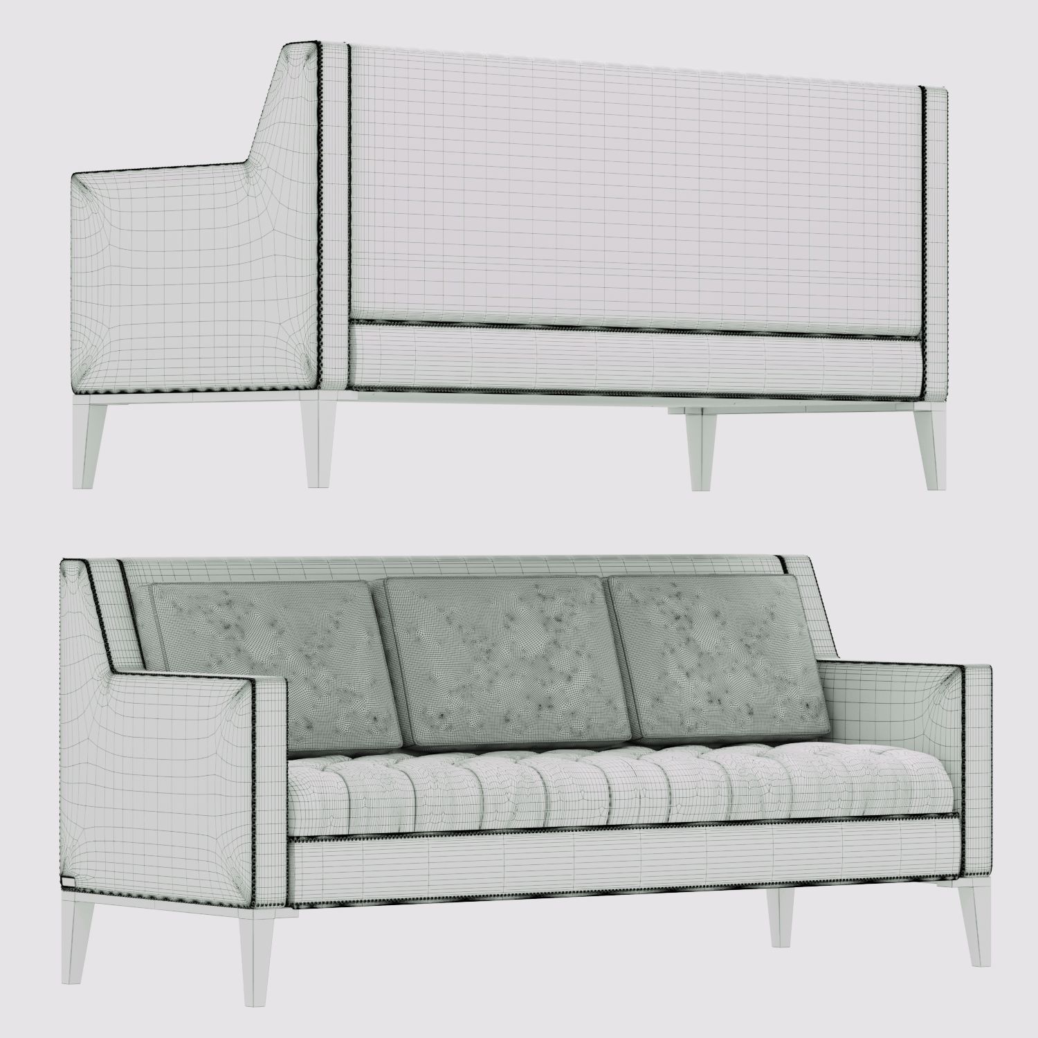 Hotel Sofa 3D model | CGTrader