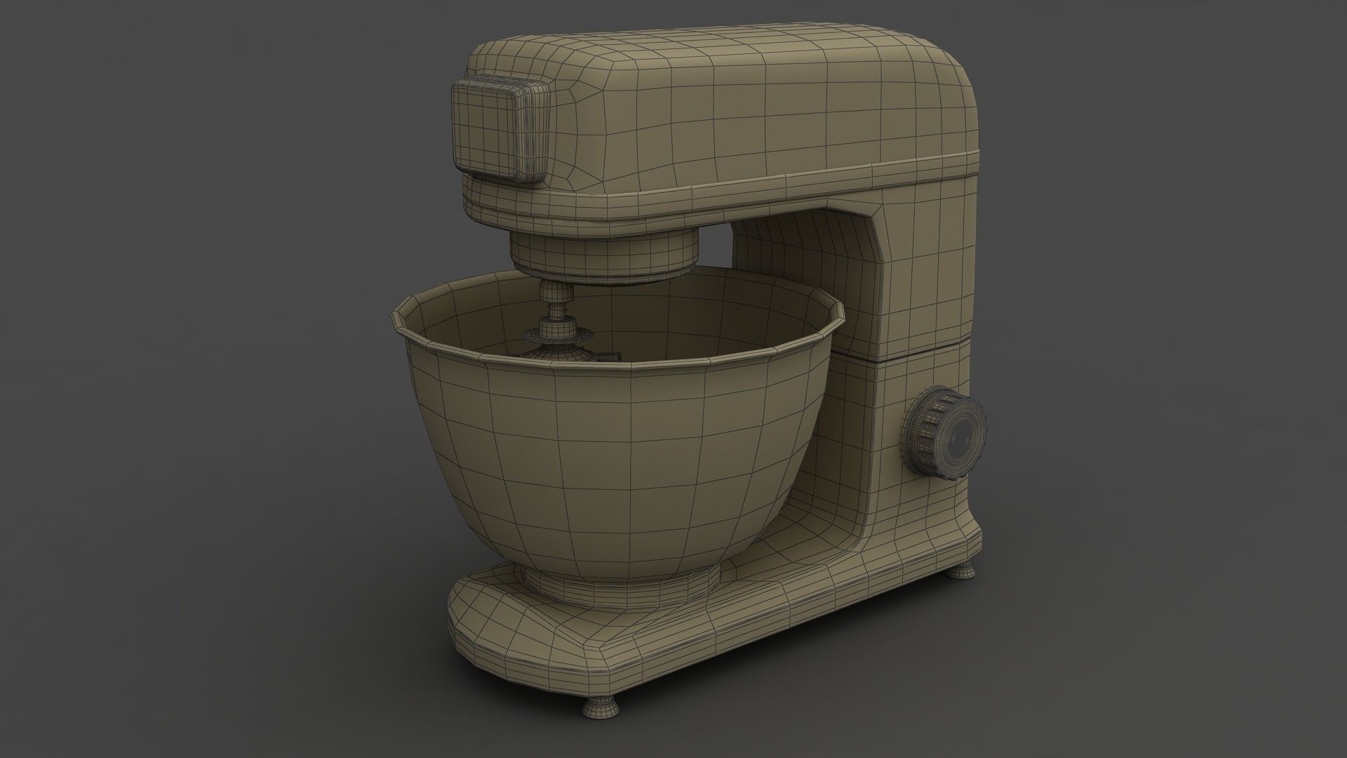 mixer machine 3D model | CGTrader