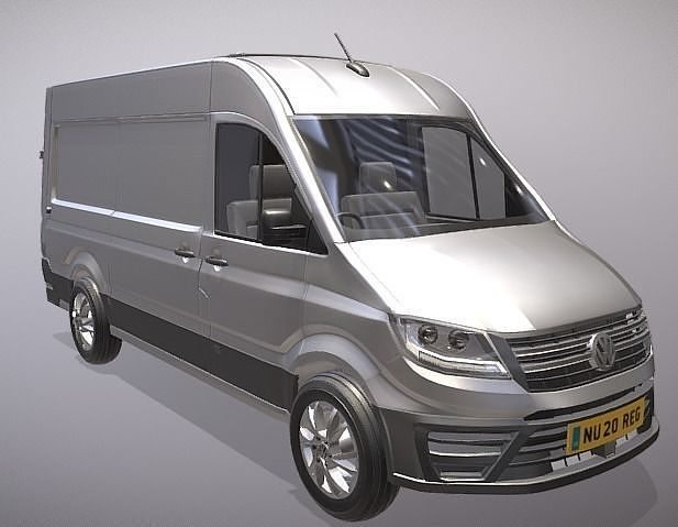 Volkswagen Crafter 3D model | CGTrader