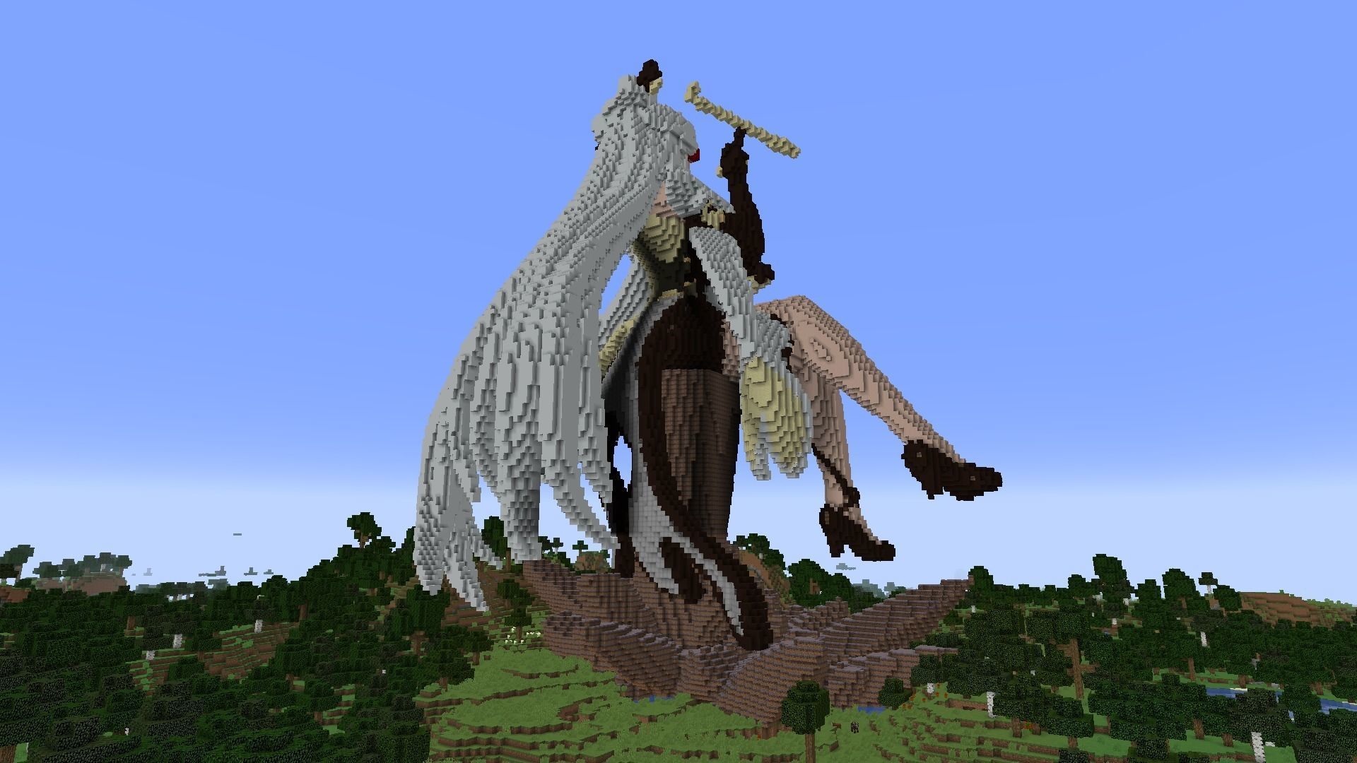 Anime Sitting Girl Minecarft Schematic free VR / AR / low-poly 3D model ...