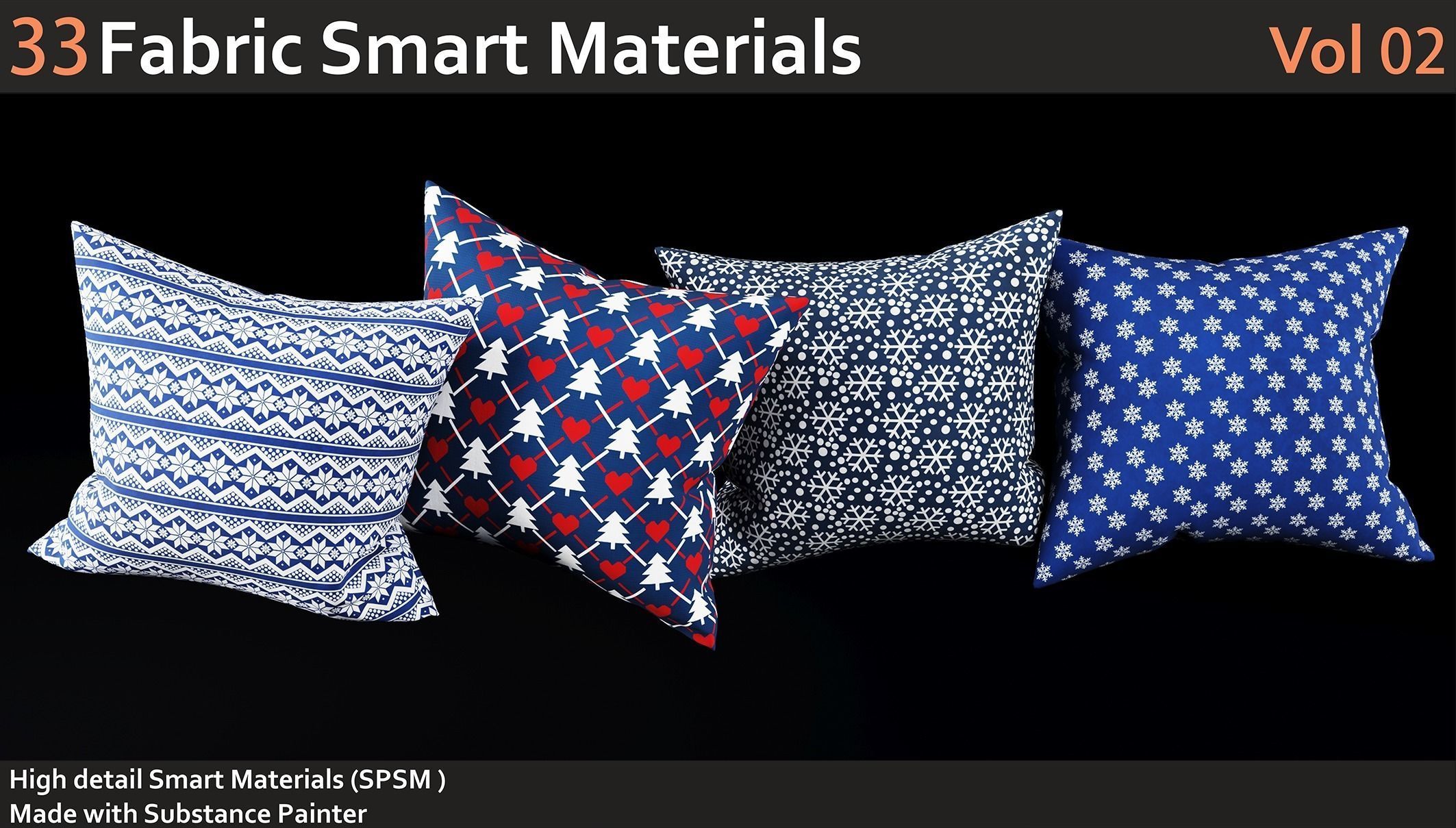 33 Fabric Smart Materials Vol2 Texture | CGTrader
