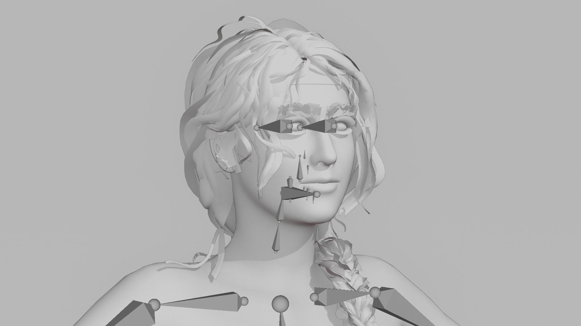 Realistic Female - Gillian 3D model rigged | CGTrader
