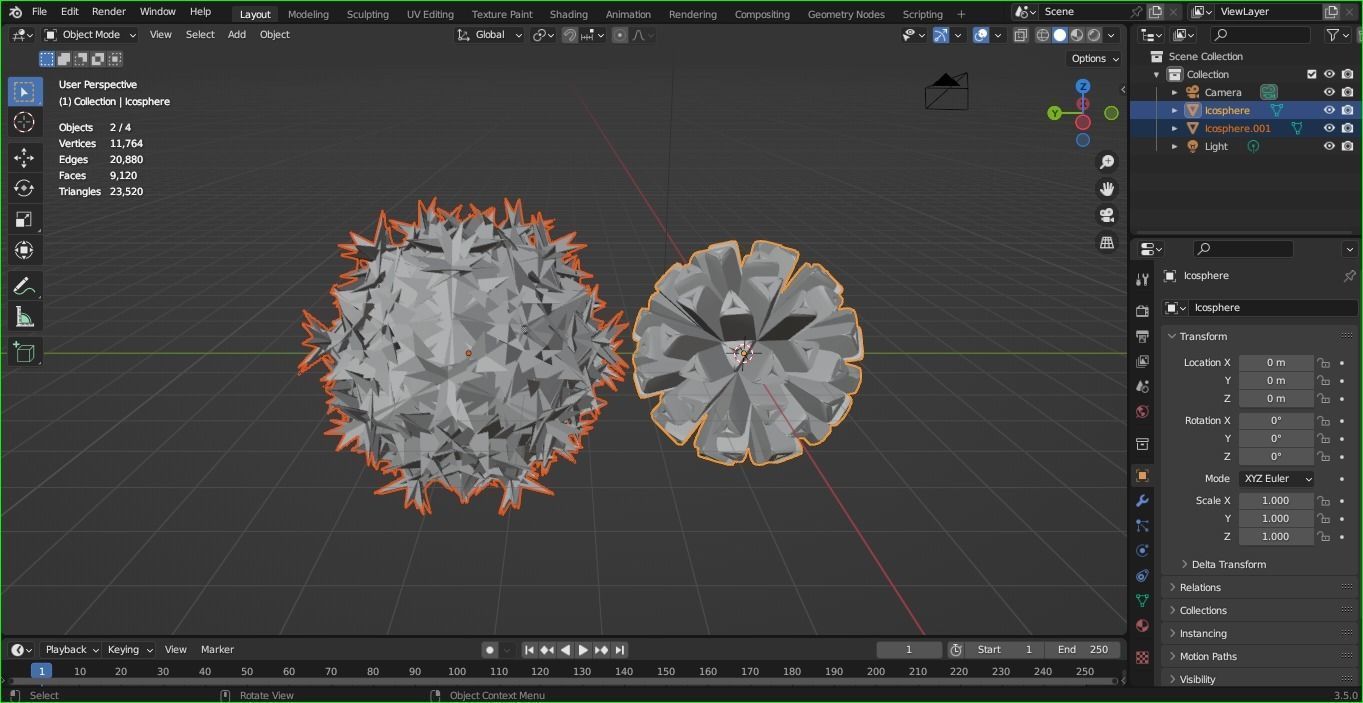 Complex shaped 3D model | CGTrader
