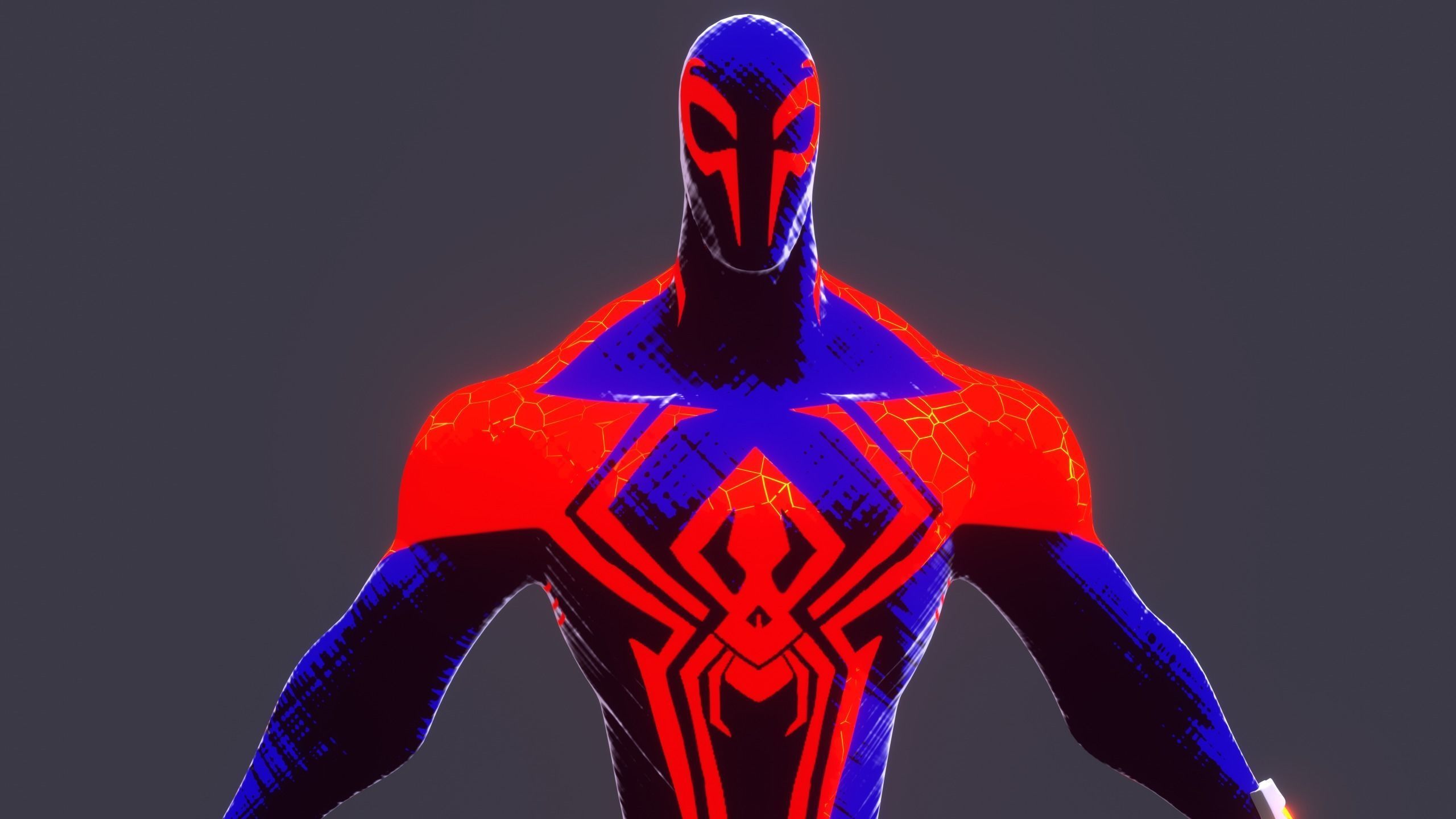 Spider-Man 2099 From Spider-Man Across the Spider-Verse rig 3D model ...