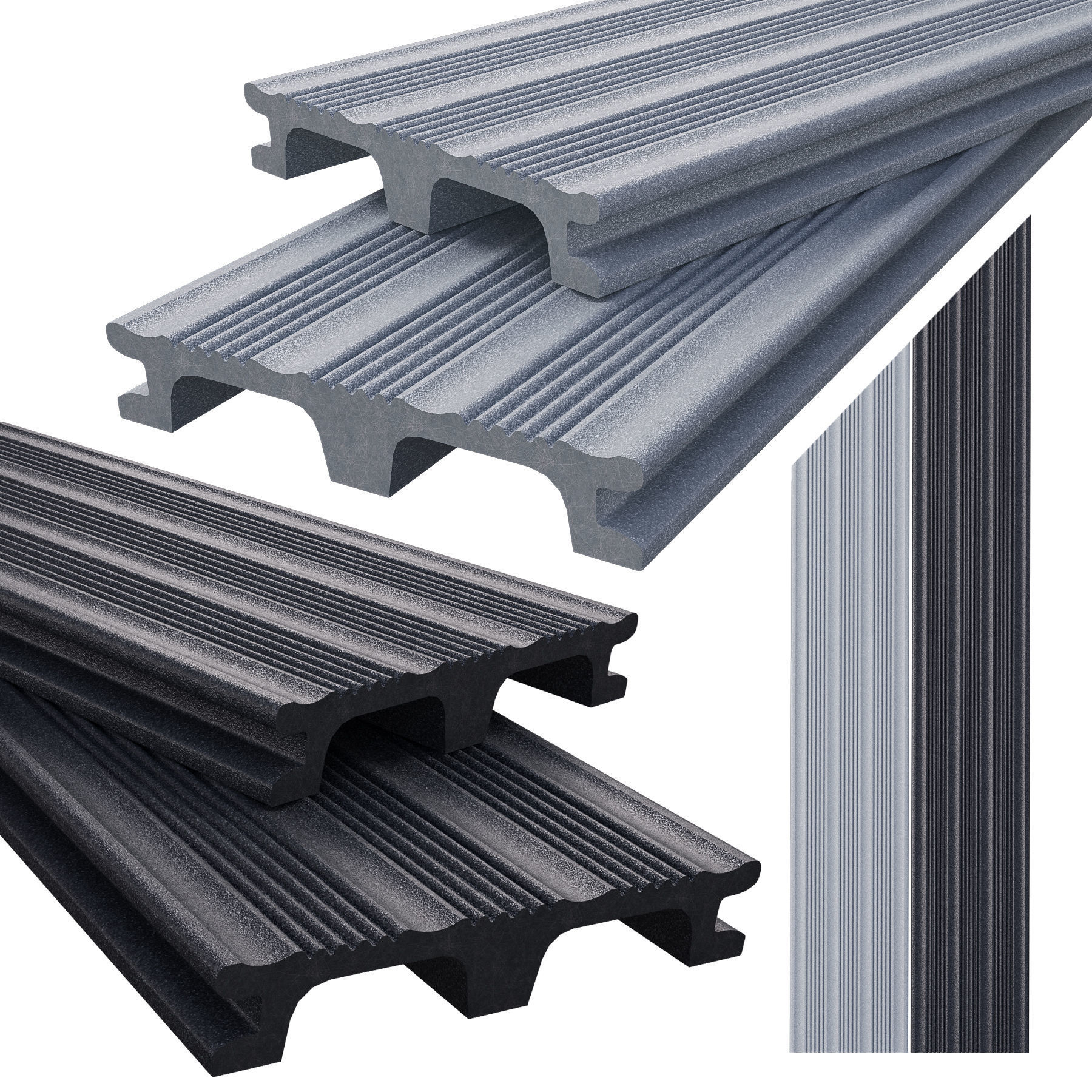 Decking EasyDeck Trend 3D model | CGTrader