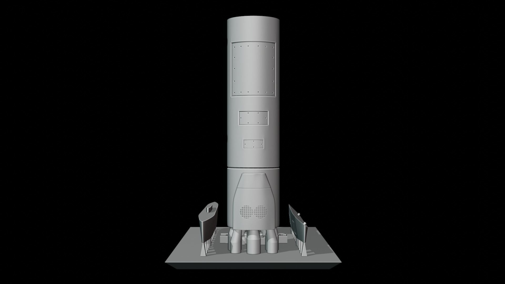 Aselsan Aselpod Targeting Pod 3D printable 3D model 3D printable | CGTrader