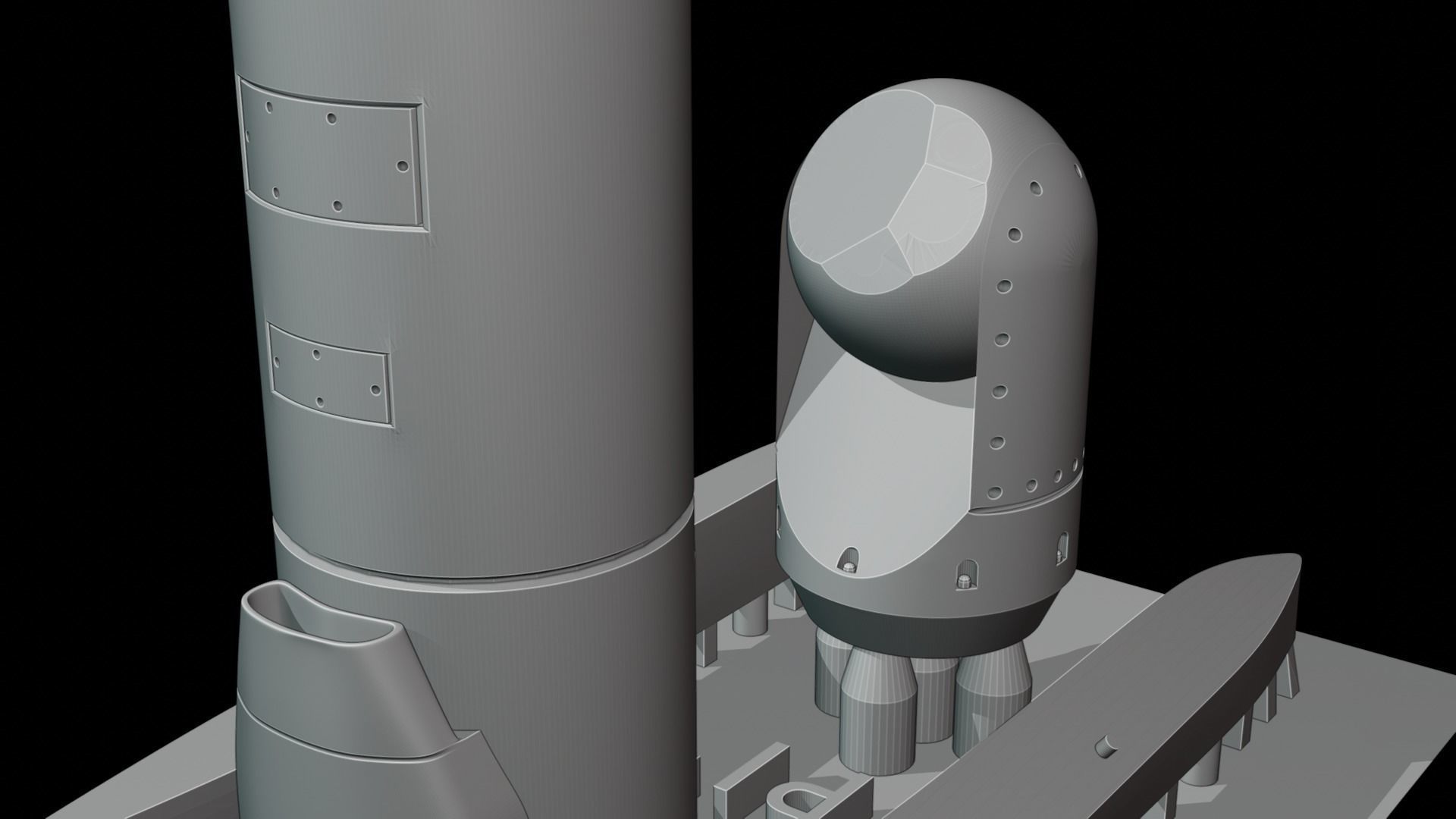 Aselsan Aselpod Targeting Pod 3D printable 3D model 3D printable | CGTrader