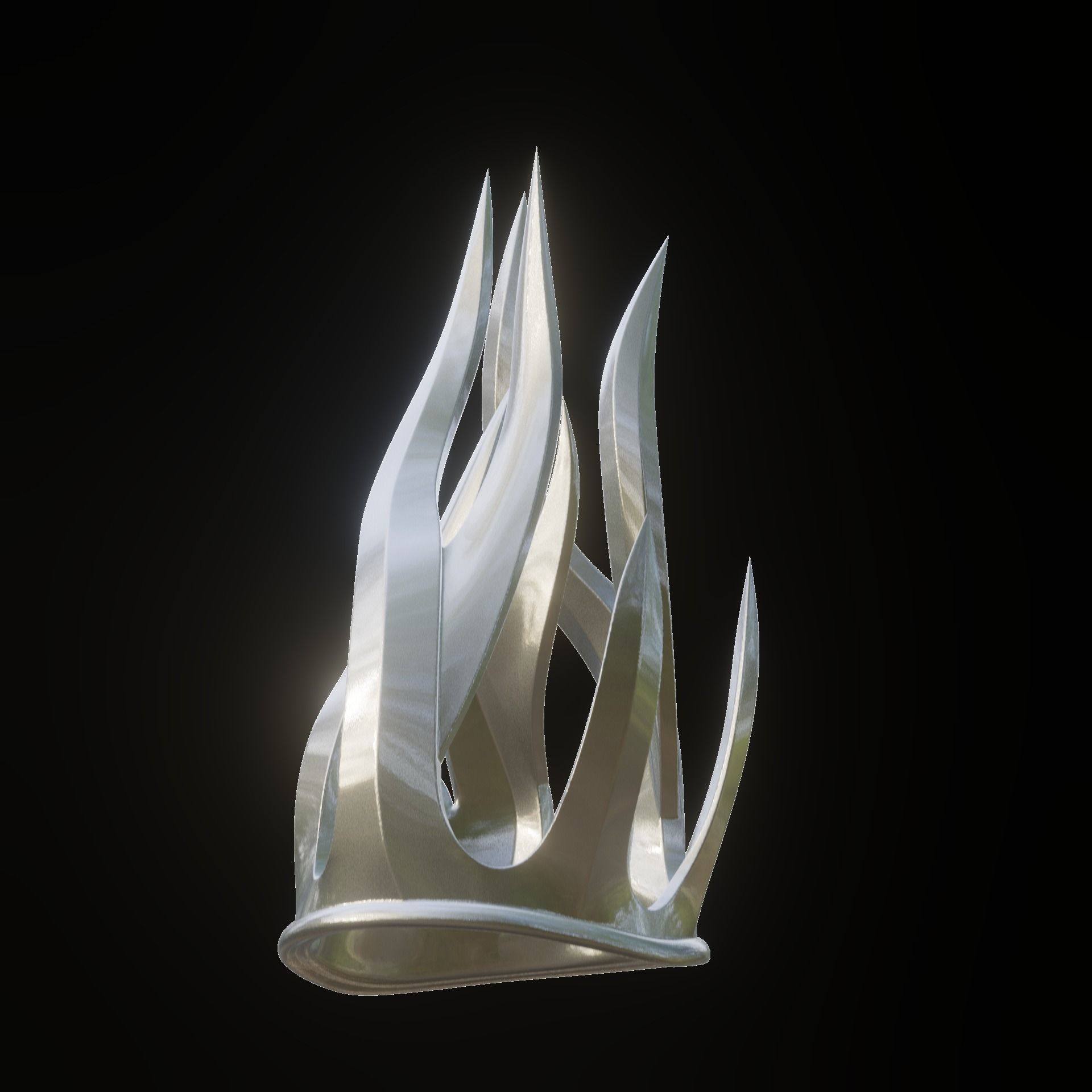 Shadowheart Hair Piece Baldurs Gate 3 3D model 3D printable | CGTrader