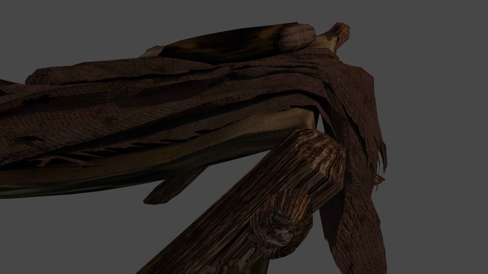 3D model medieval peasants cot the shrek collection VR / AR / low-poly ...