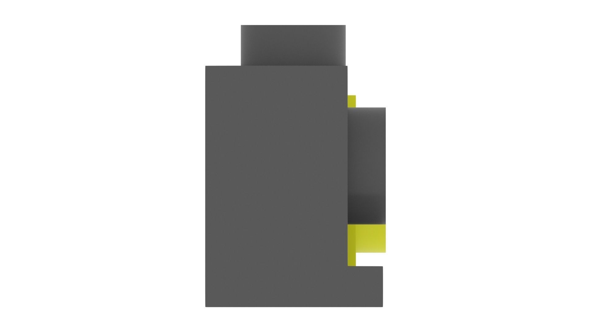 Lego Headlight Bricks 3D model | CGTrader