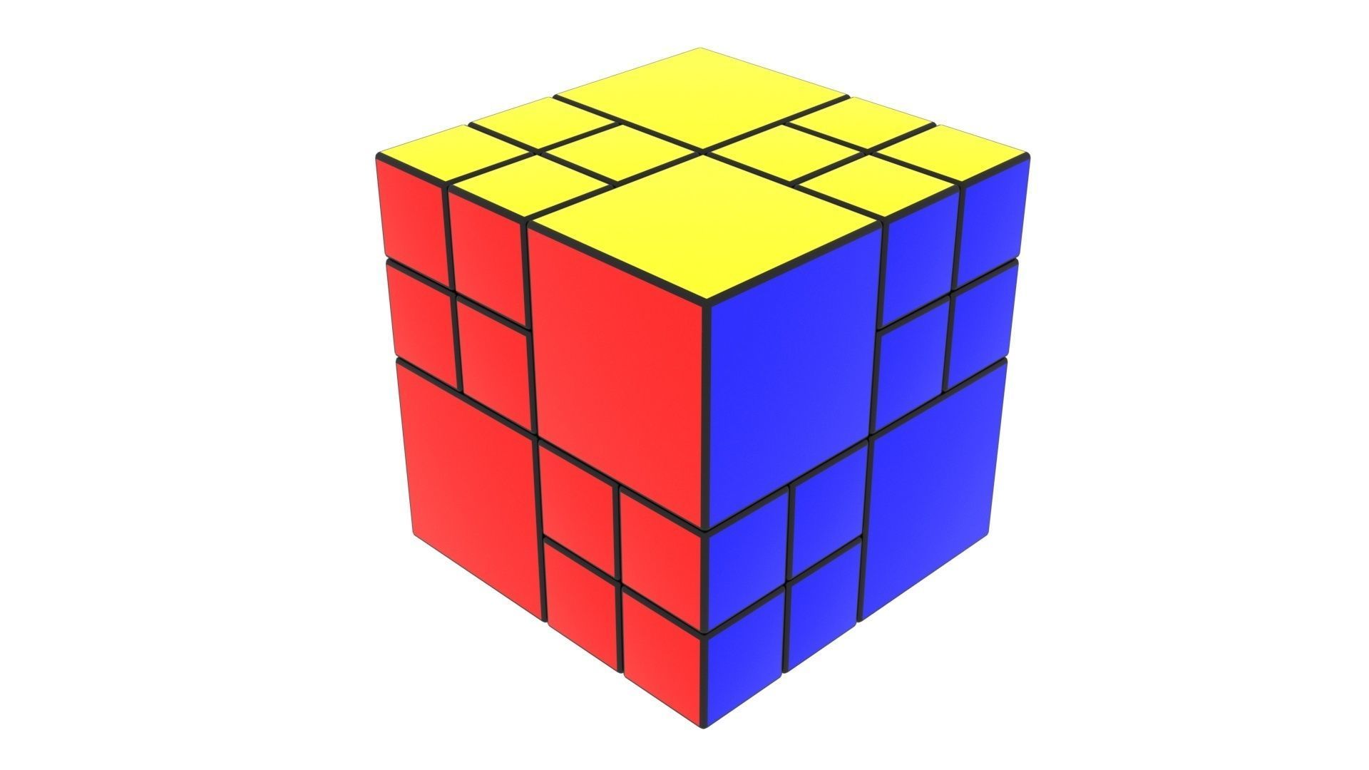 Bandage Cubes Set 3D model | CGTrader