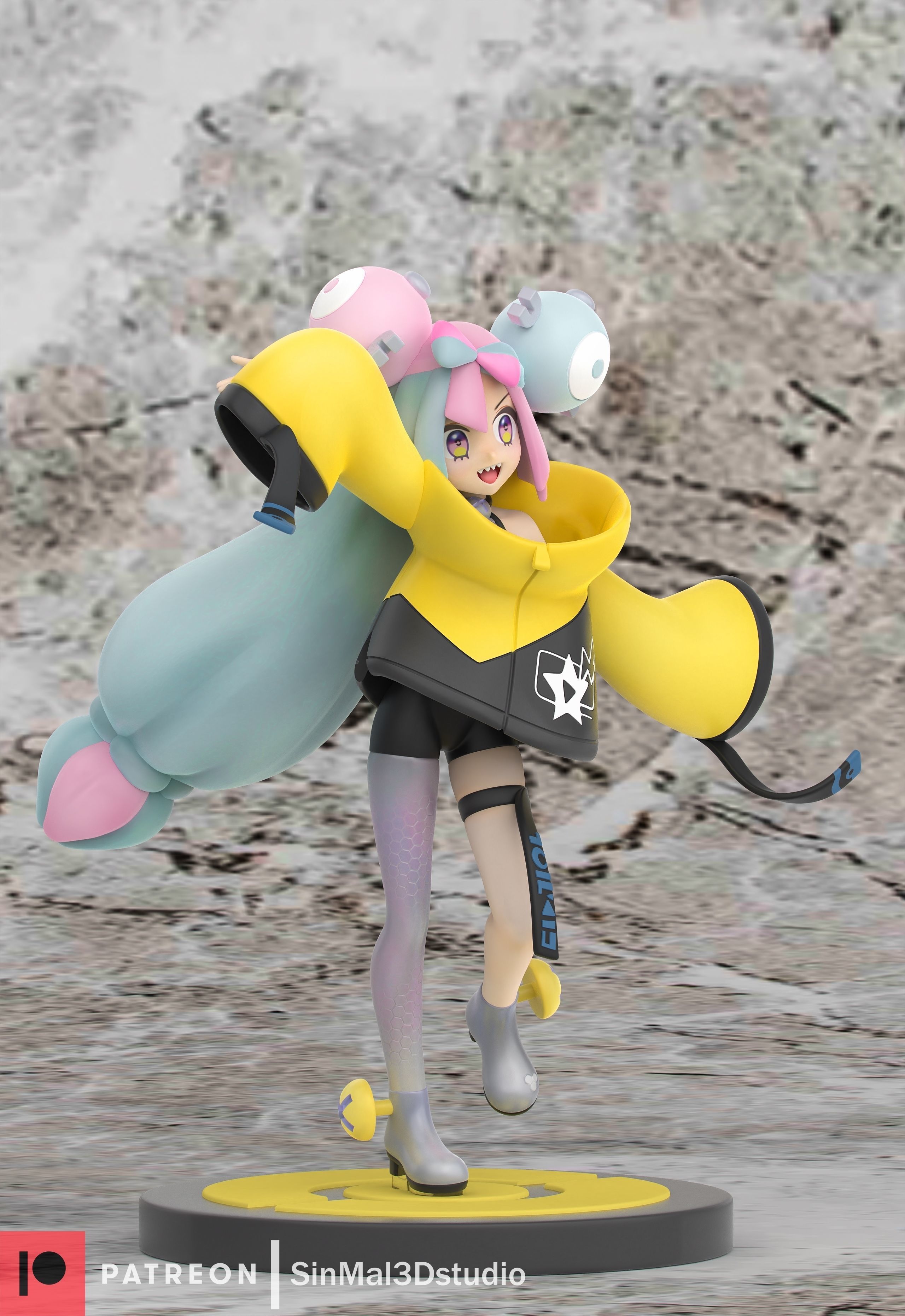 Pokemon iono 3d print model 3D model 3D printable | CGTrader