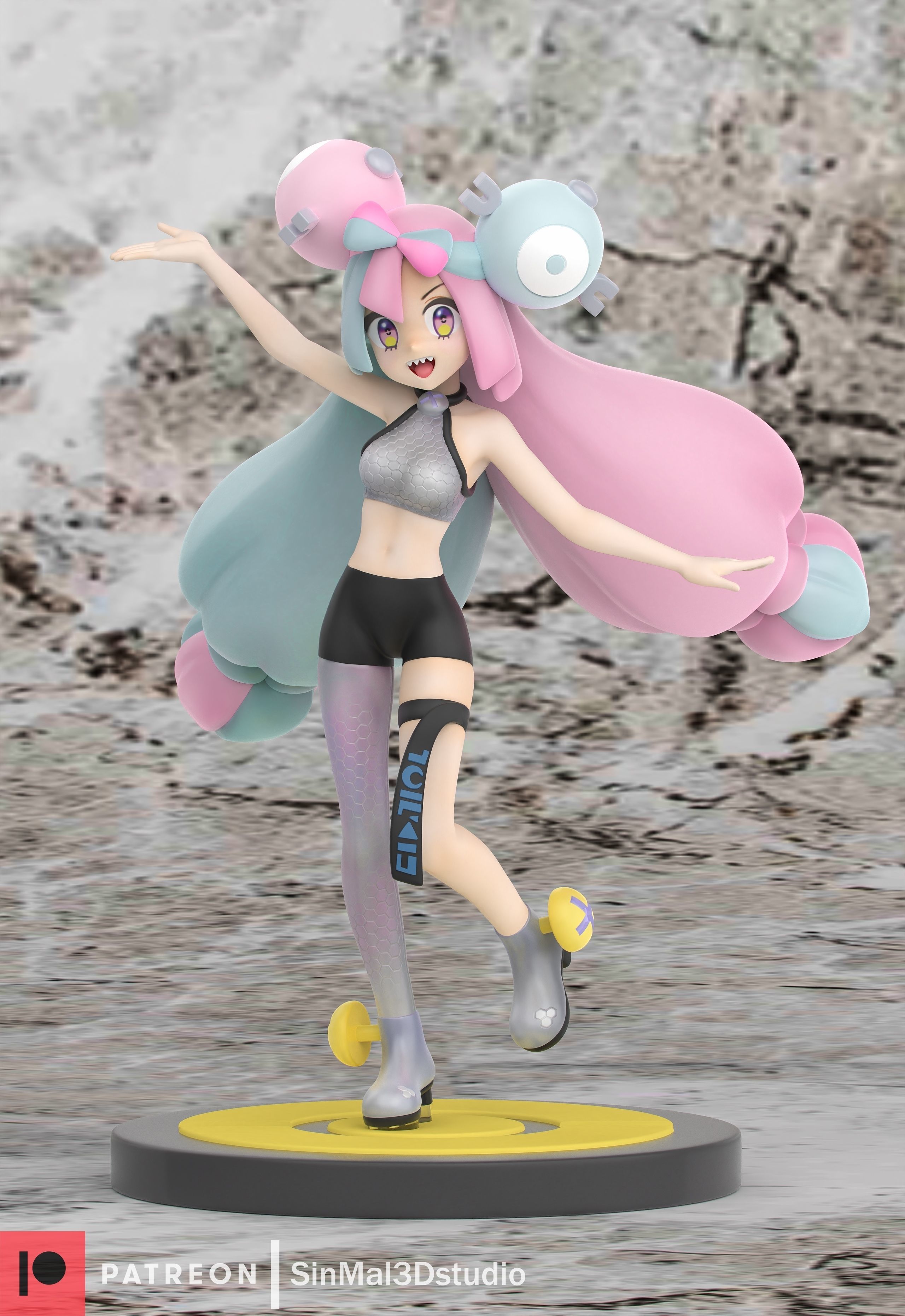 Pokemon iono 3d print model 3D model 3D printable | CGTrader