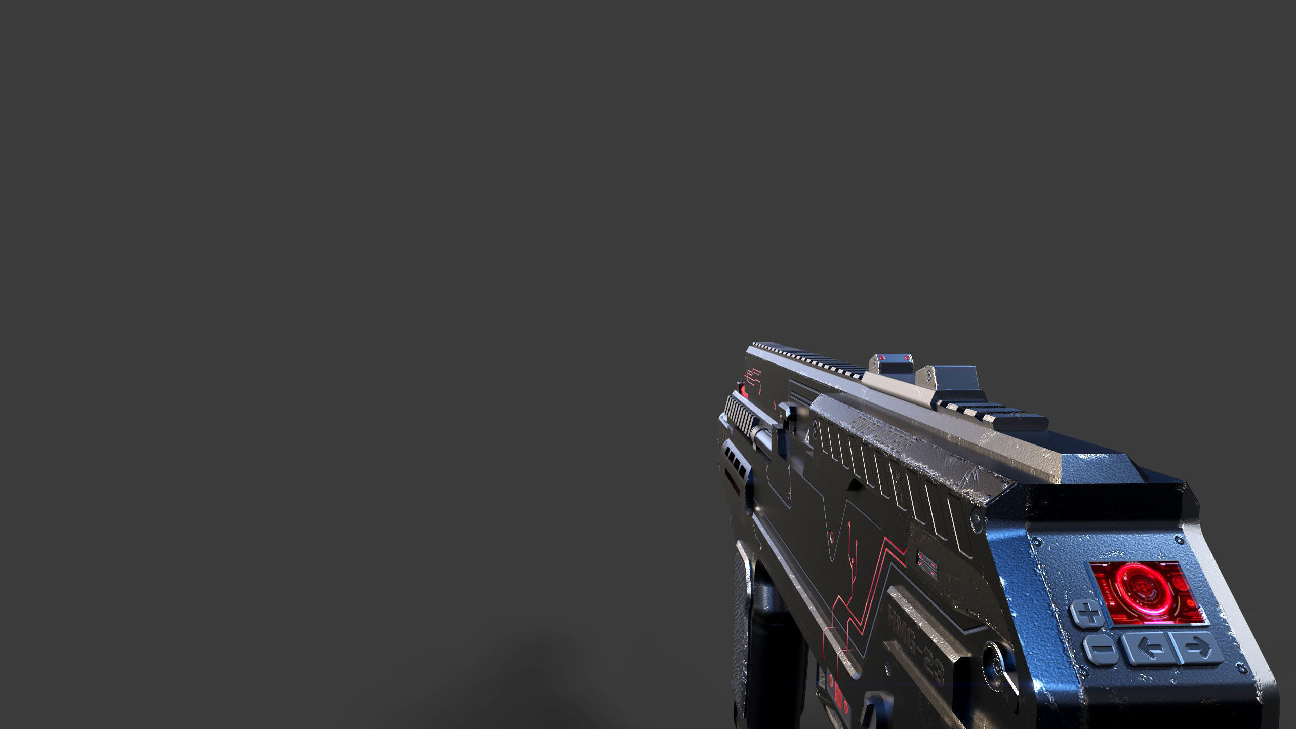 3D model Plasma Machine Gun VR / AR / low-poly | CGTrader