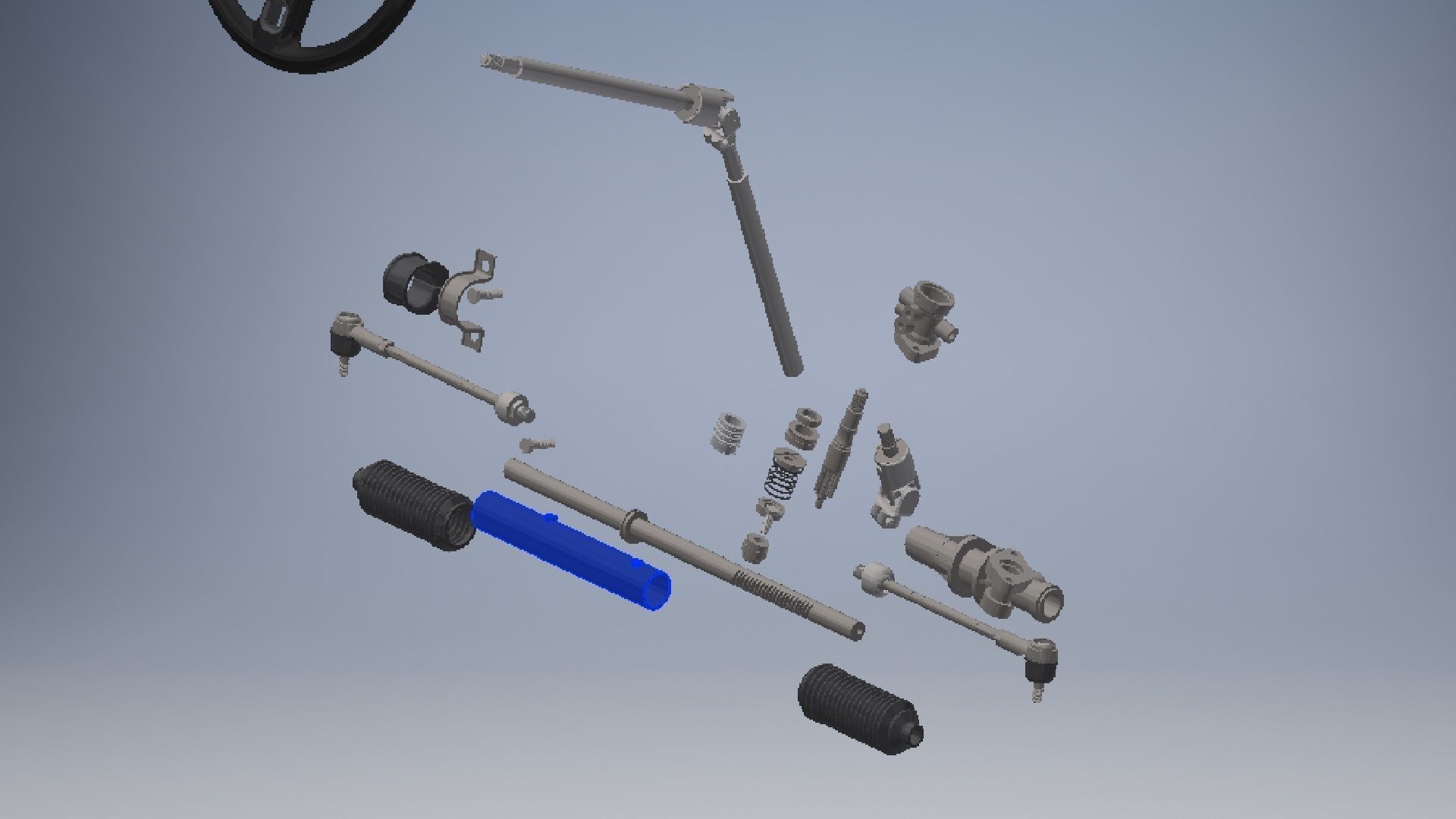 power steering system 3d model 3D model | CGTrader