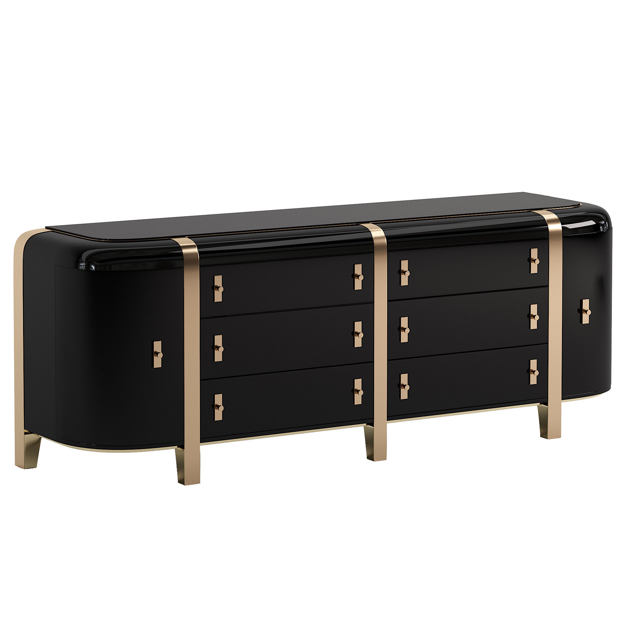 KAHN SIDEBOARD Table By Maisonvalentina 3D model | CGTrader