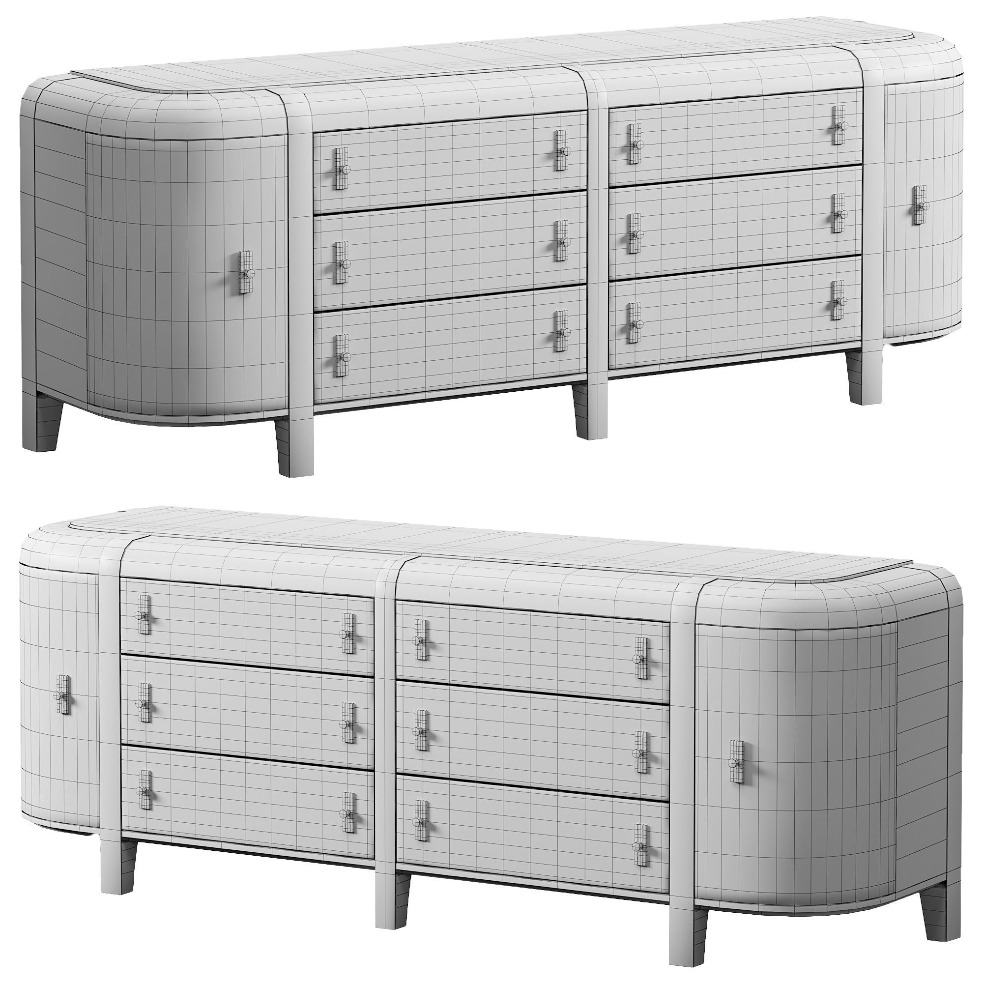 KAHN SIDEBOARD Table By Maisonvalentina 3D model | CGTrader