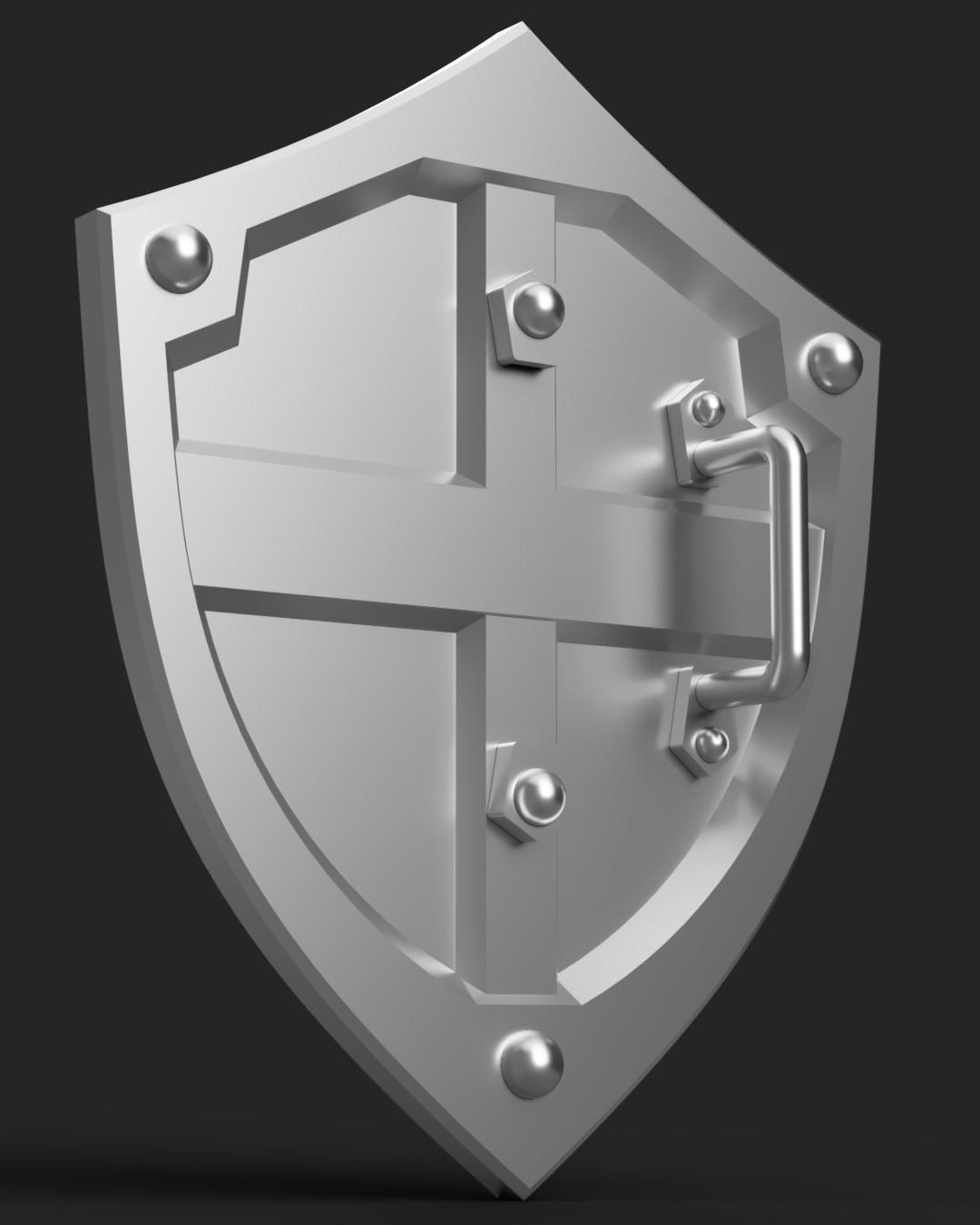 The Legend of Zelda - Tears of The Kingdom - Hylian Shield 3D model 3D ...