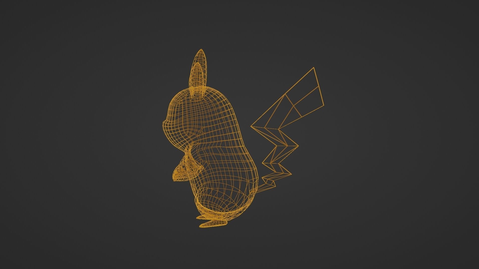 3D model Pikachu Pokemon VR / AR / low-poly | CGTrader