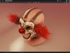 3D model Sweet Tooth from Twisted Metal A killer Clown print model VR ...