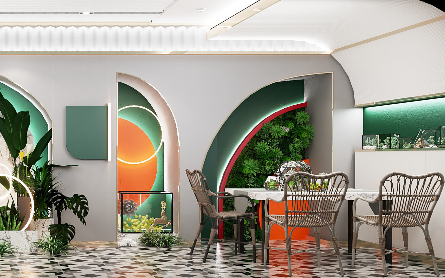 flower shop 3D model | CGTrader