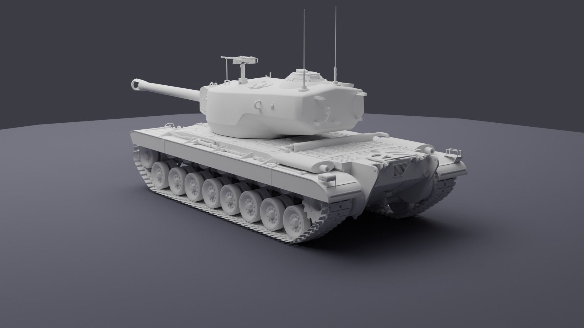 T30 American Heavy tank 3D model | CGTrader
