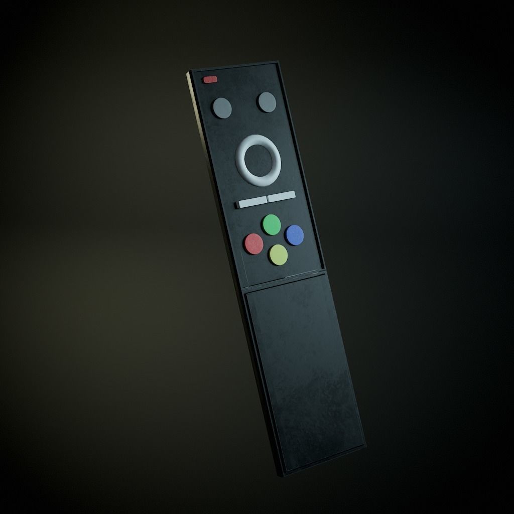 3D model TV remote VR / AR / low-poly | CGTrader