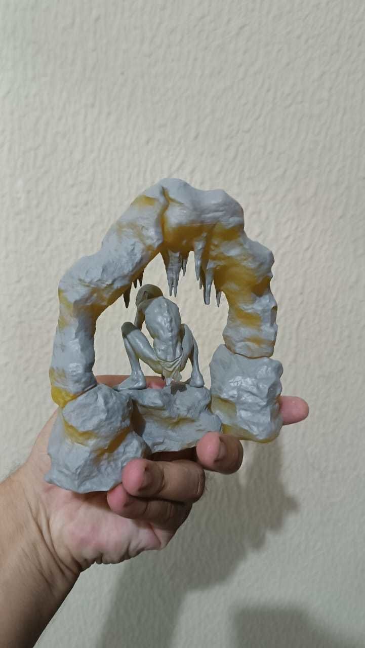 Gollum 3D Print 3D model 3D printable | CGTrader