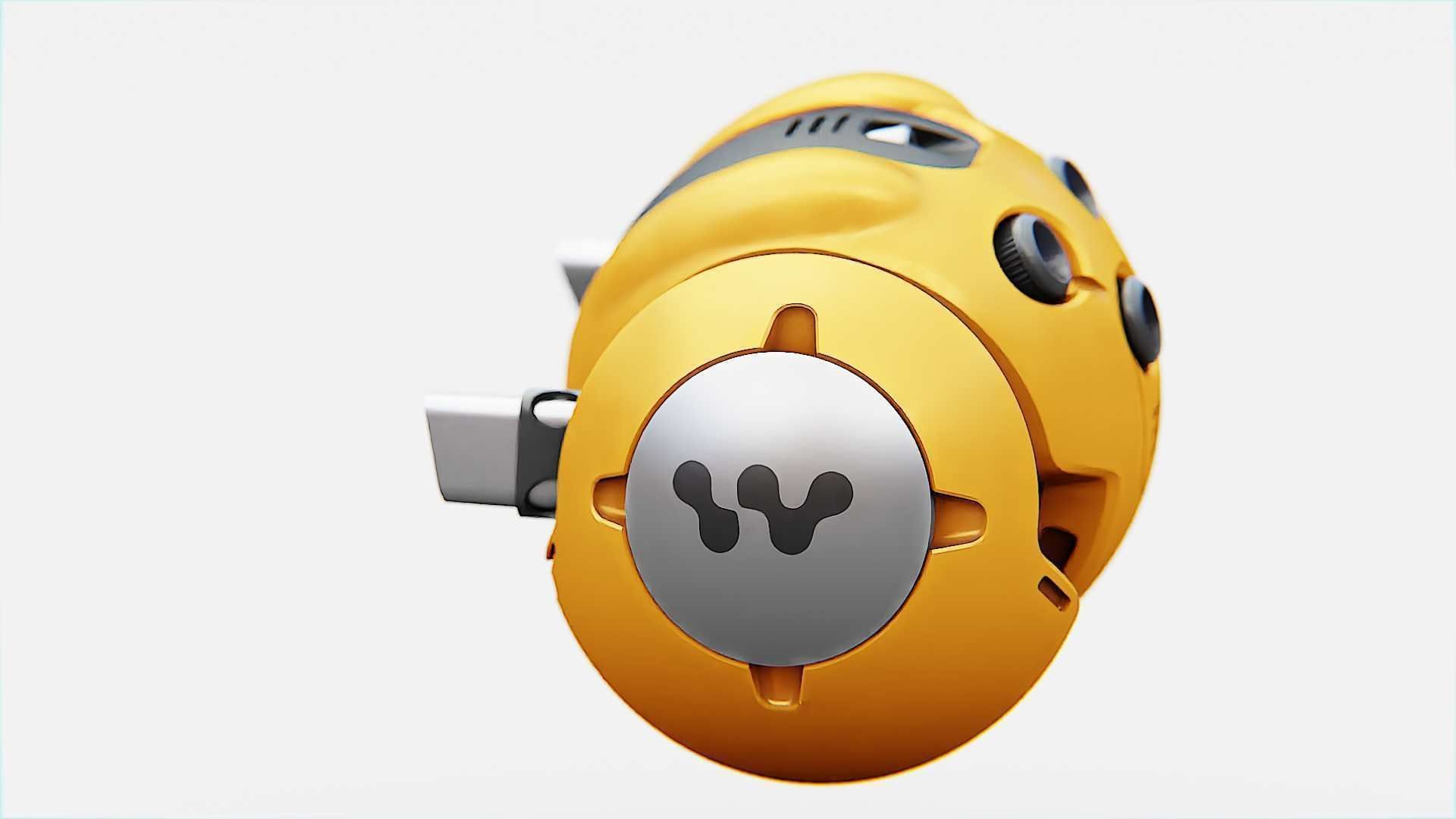 SKULL BOT X-700 RIGGED ANIMATED 3D model rigged | CGTrader