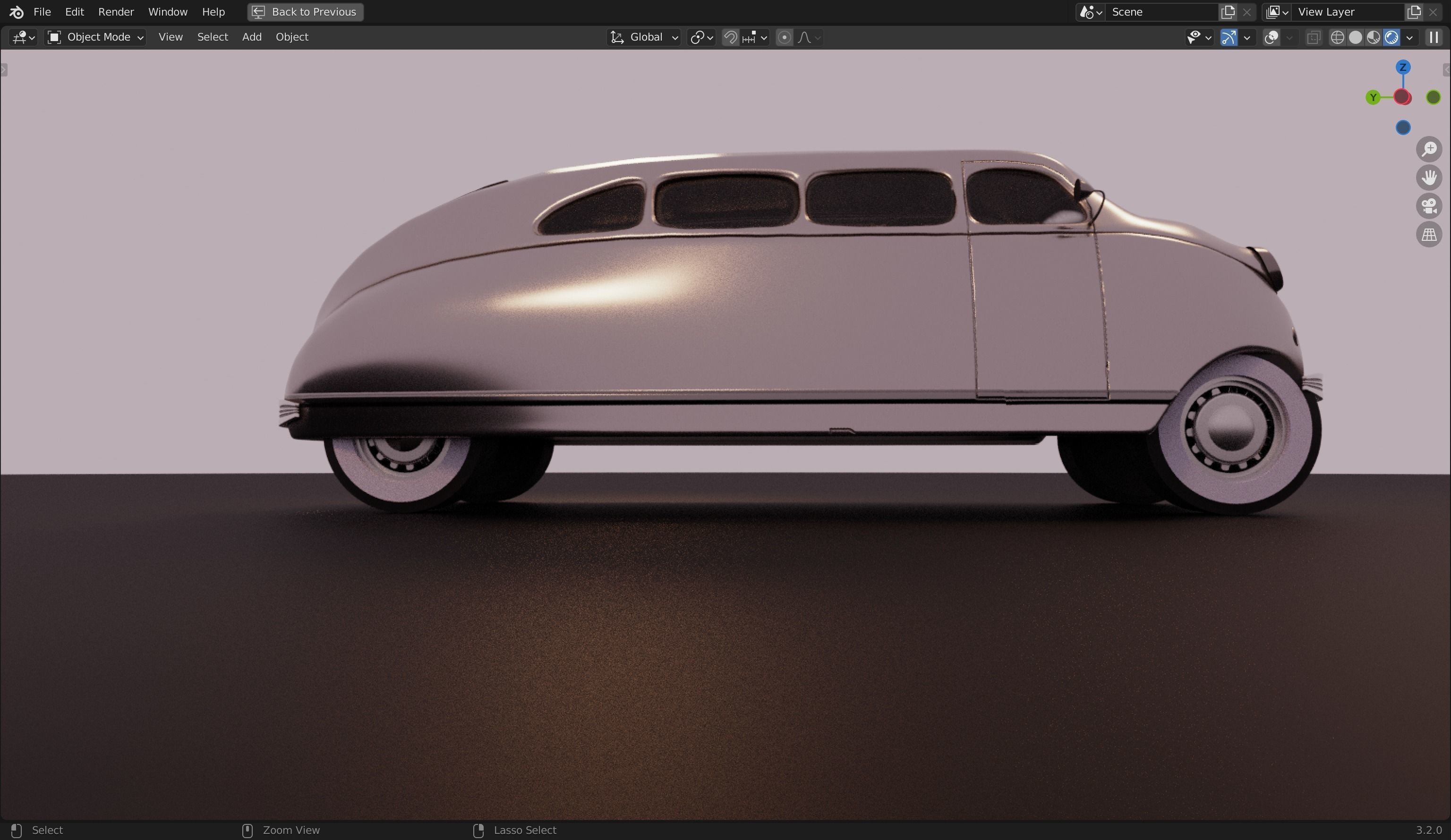 1936 Stout Scarab 3D Model 3D model | CGTrader