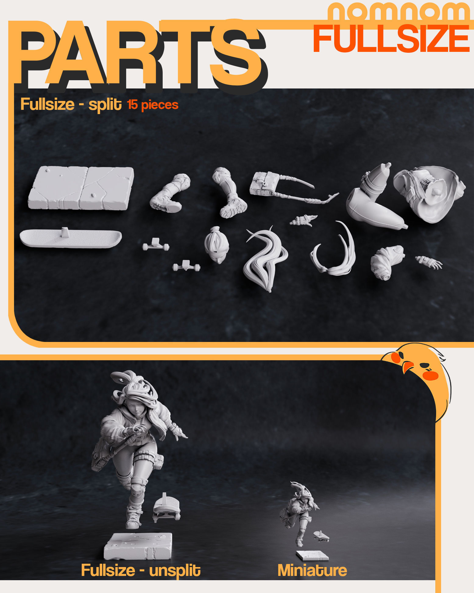 Slink - Nomnom Original 3D model 3D printable | CGTrader