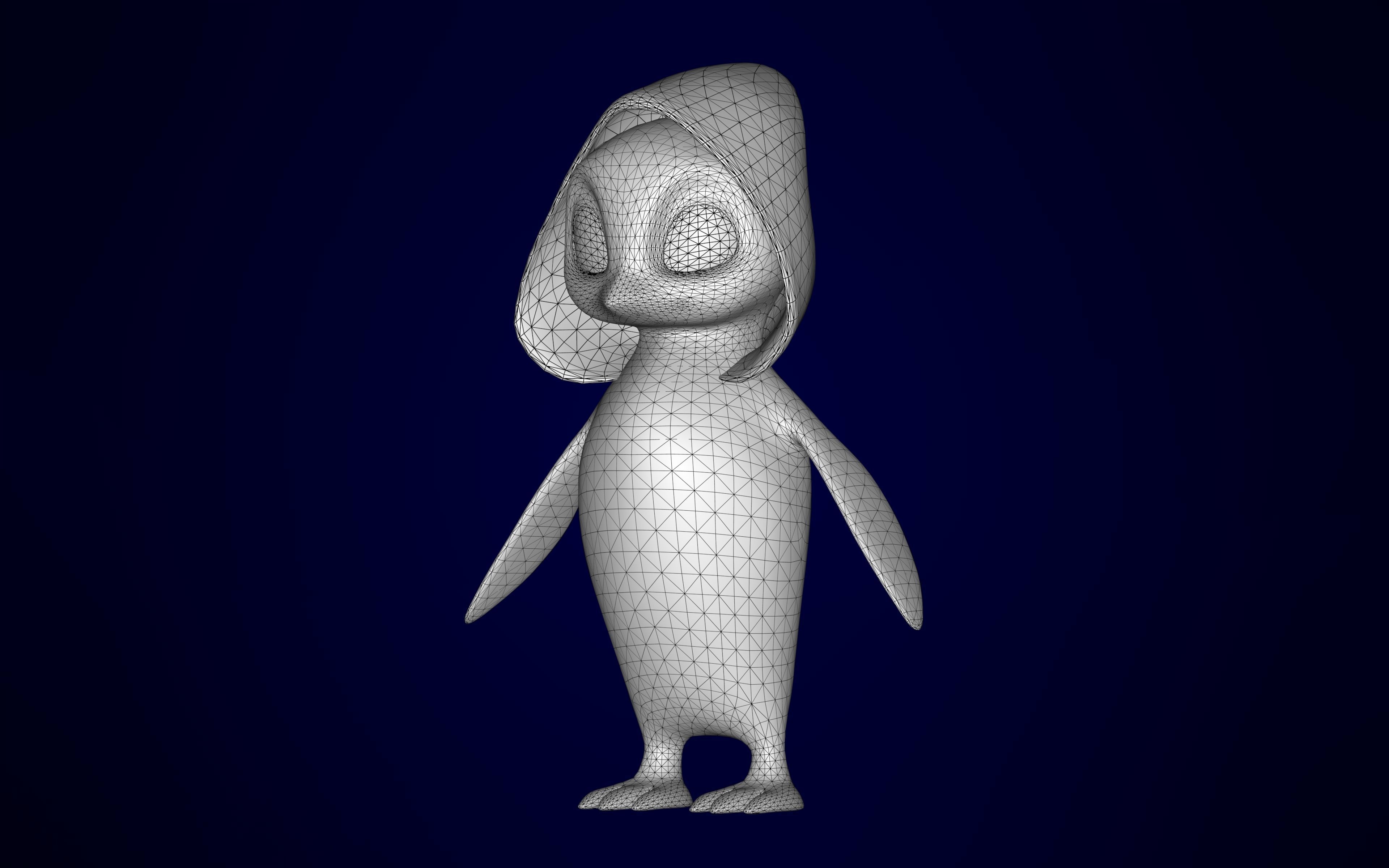 3D model Spider-Guin VR / AR / low-poly | CGTrader