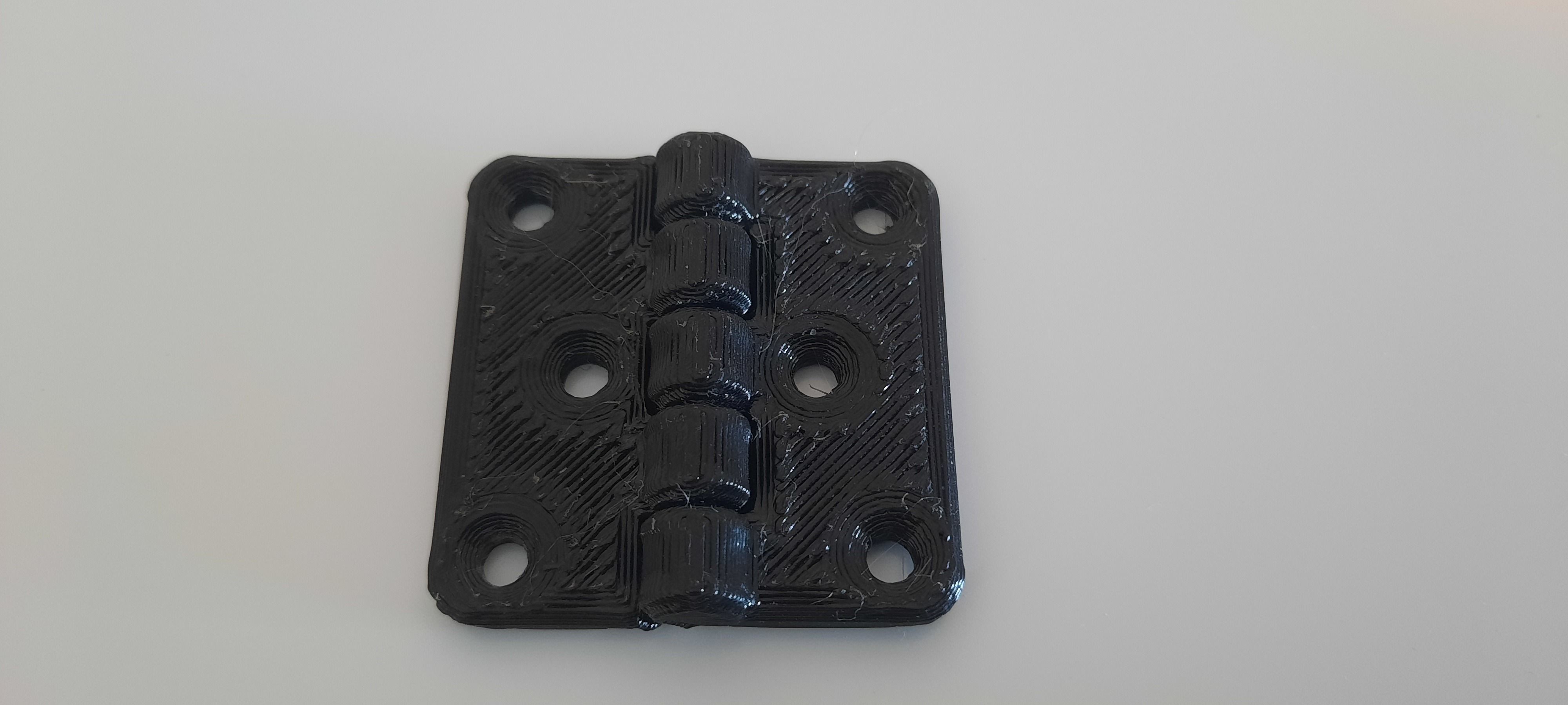 40x40mm Hinge free 3D model 3D printable | CGTrader