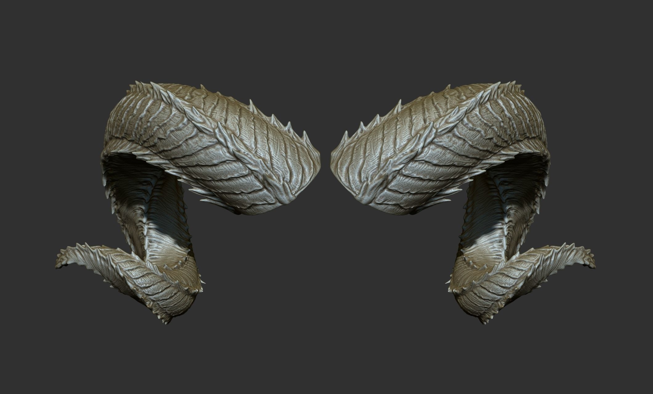 24 Creature Monster Demon Horns 3D model | CGTrader