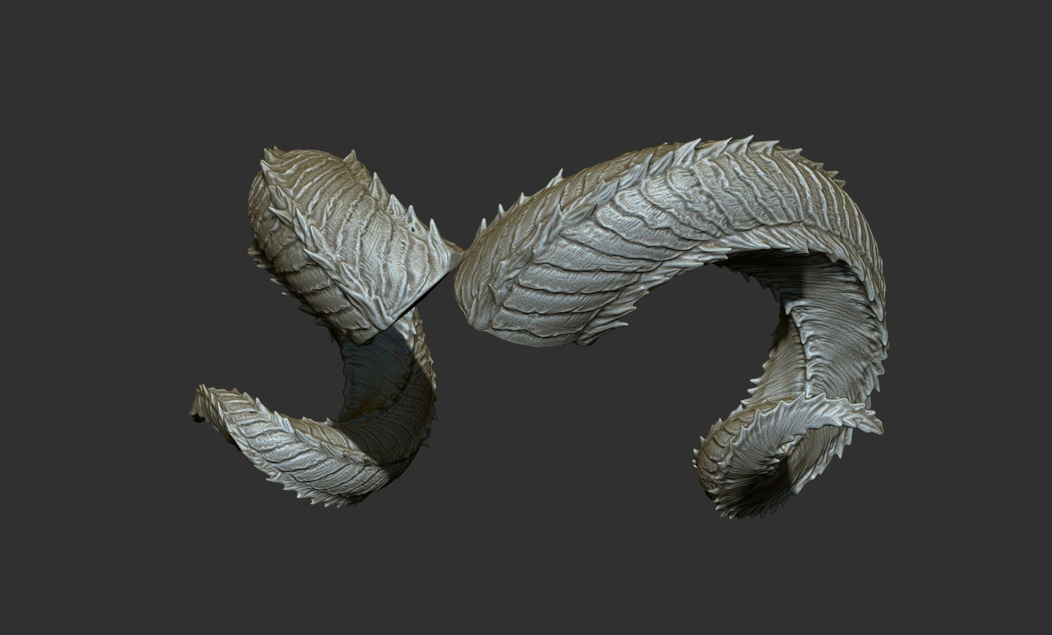 24 Creature Monster Demon Horns 3D model | CGTrader