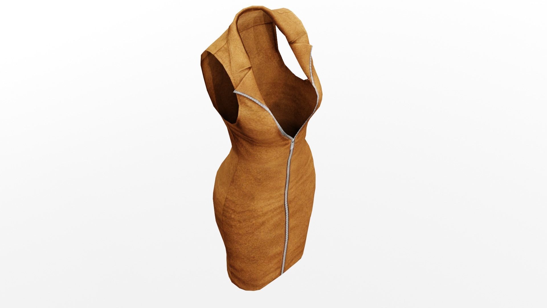 Stylized Female Angelique dresses 3D model rigged | CGTrader