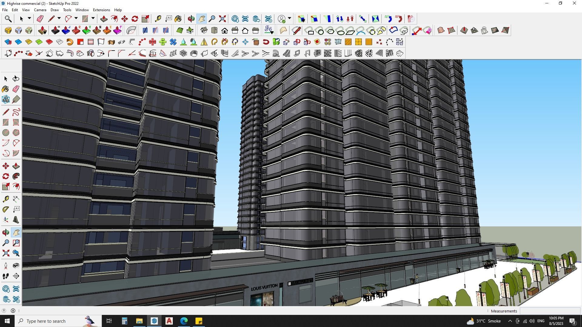 residential building 3d model free download free 3D model | CGTrader