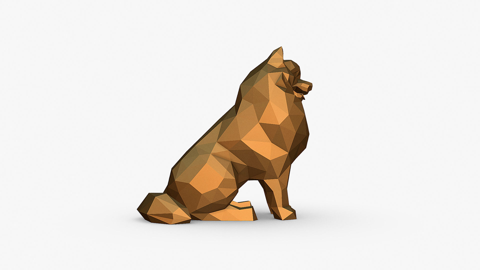 Spitz figure 3D model 3D printable | CGTrader