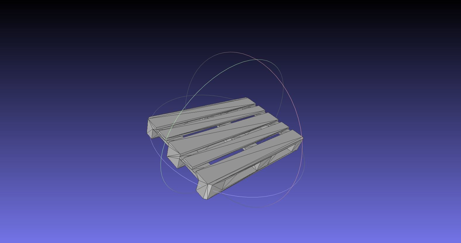 Pallet Miniature 3D model 3D printable | CGTrader