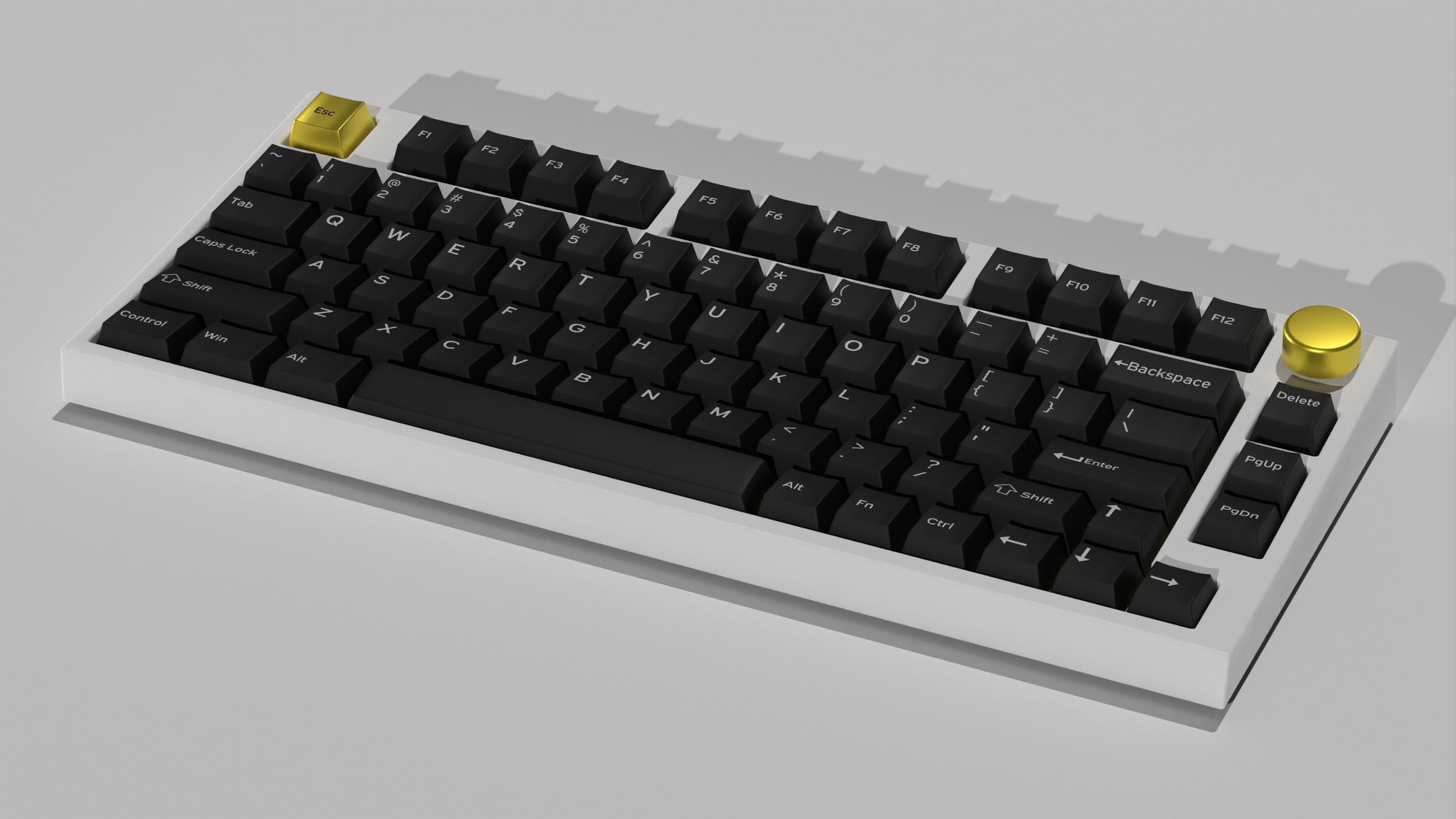 Custom Mechanical Keyboard 3D model | CGTrader
