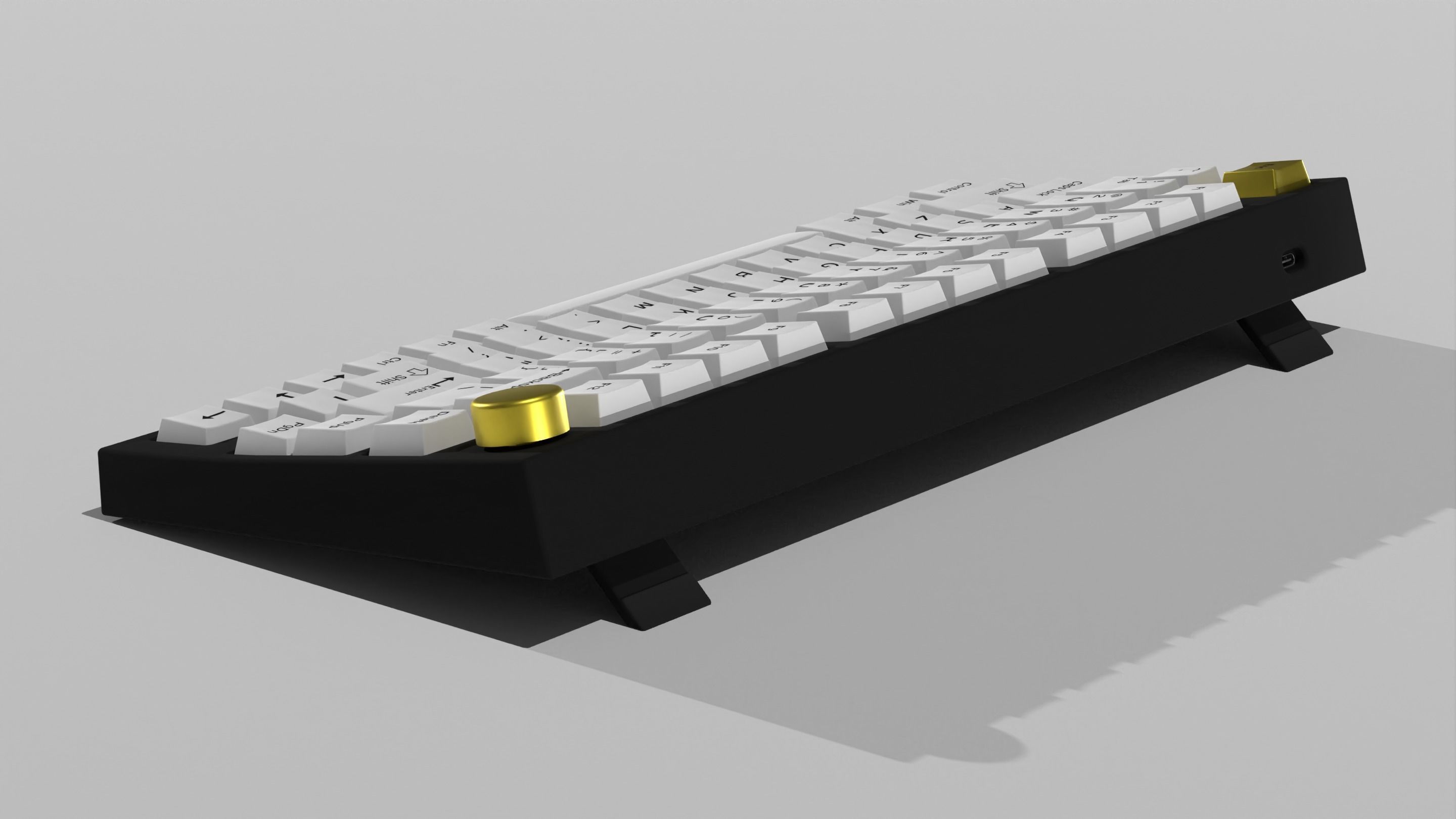 Custom Mechanical Keyboard 3D model | CGTrader